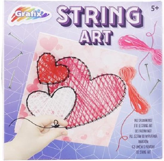 Grafix - spijkerkunst - String Art | bol.com