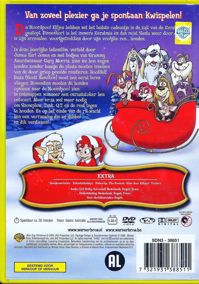 Nine Dog Christmas (Dvd) | Dvd's | bol.com