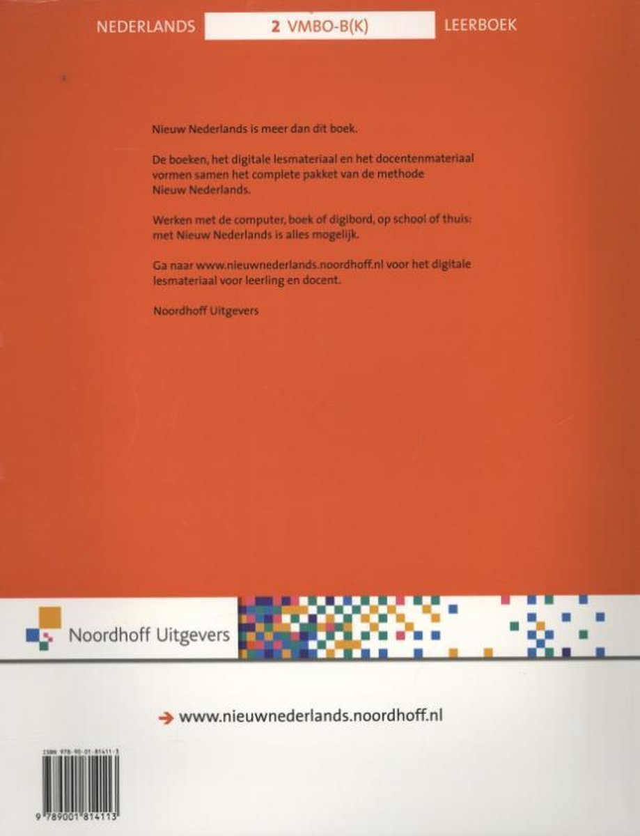 Nieuw Nederlands 2 vmbo-b(k) Leerboek | 9789001814113 | Boeken | bol