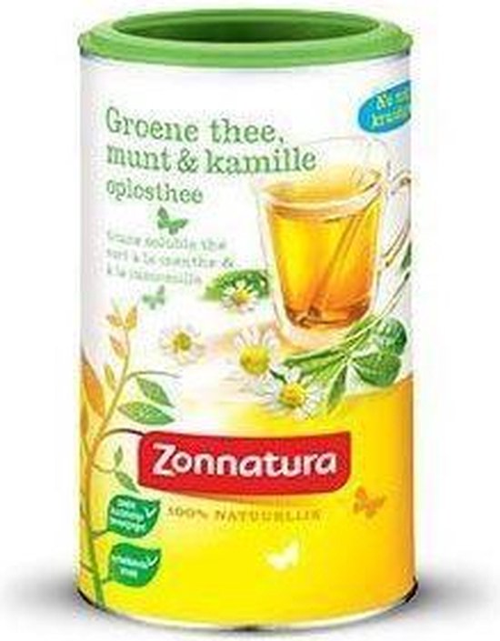 Zonnatura Oplosthee Groene Thee & Kamille | bol.com