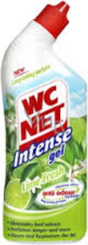 WC Net Toiletreiniger Lime Fresh Intense Gel - 750 ml | bol WC Net Toiletreiniger Lime Fresh Intense Gel - 750 ml | bol