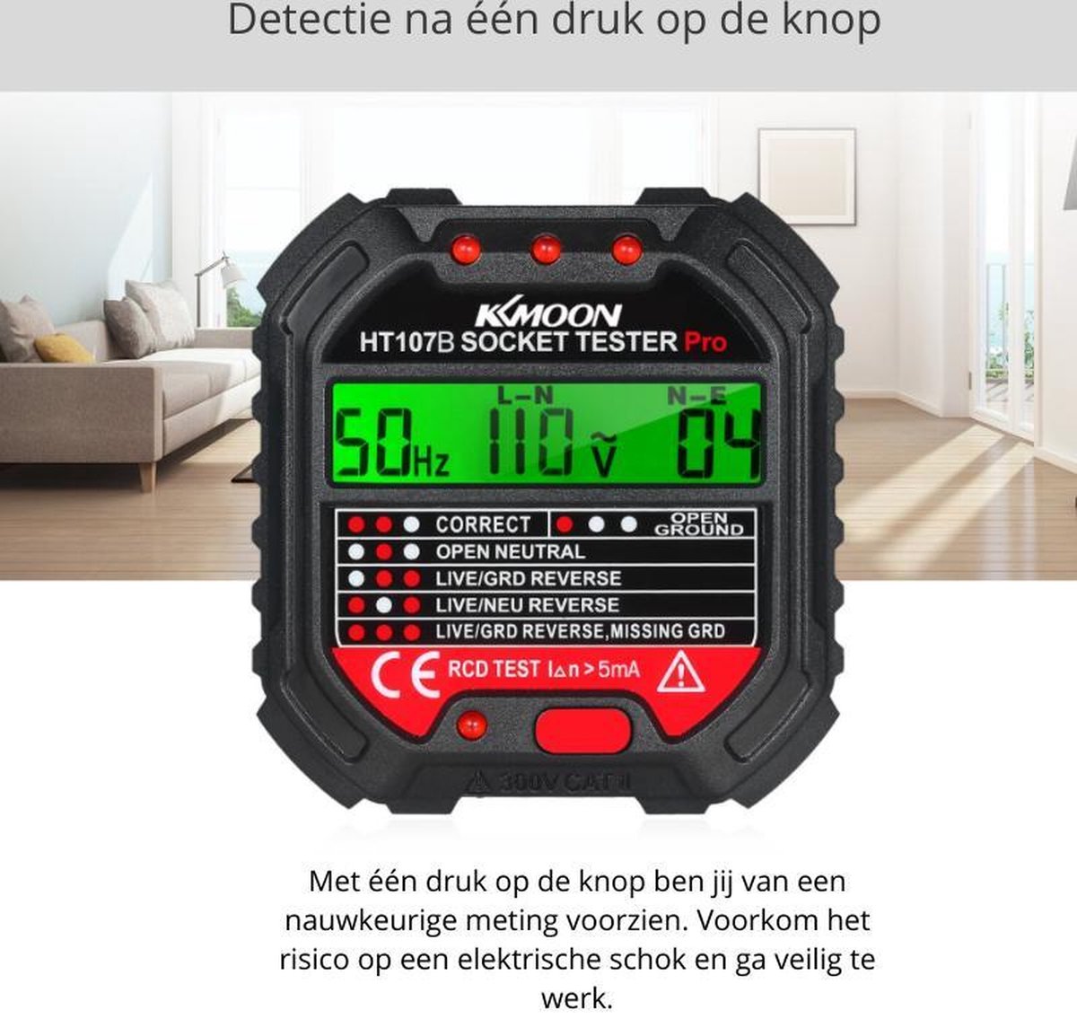 Dakta® Stroomverbruikmeter | Energiemeter | Stroommeter | Stroom ...