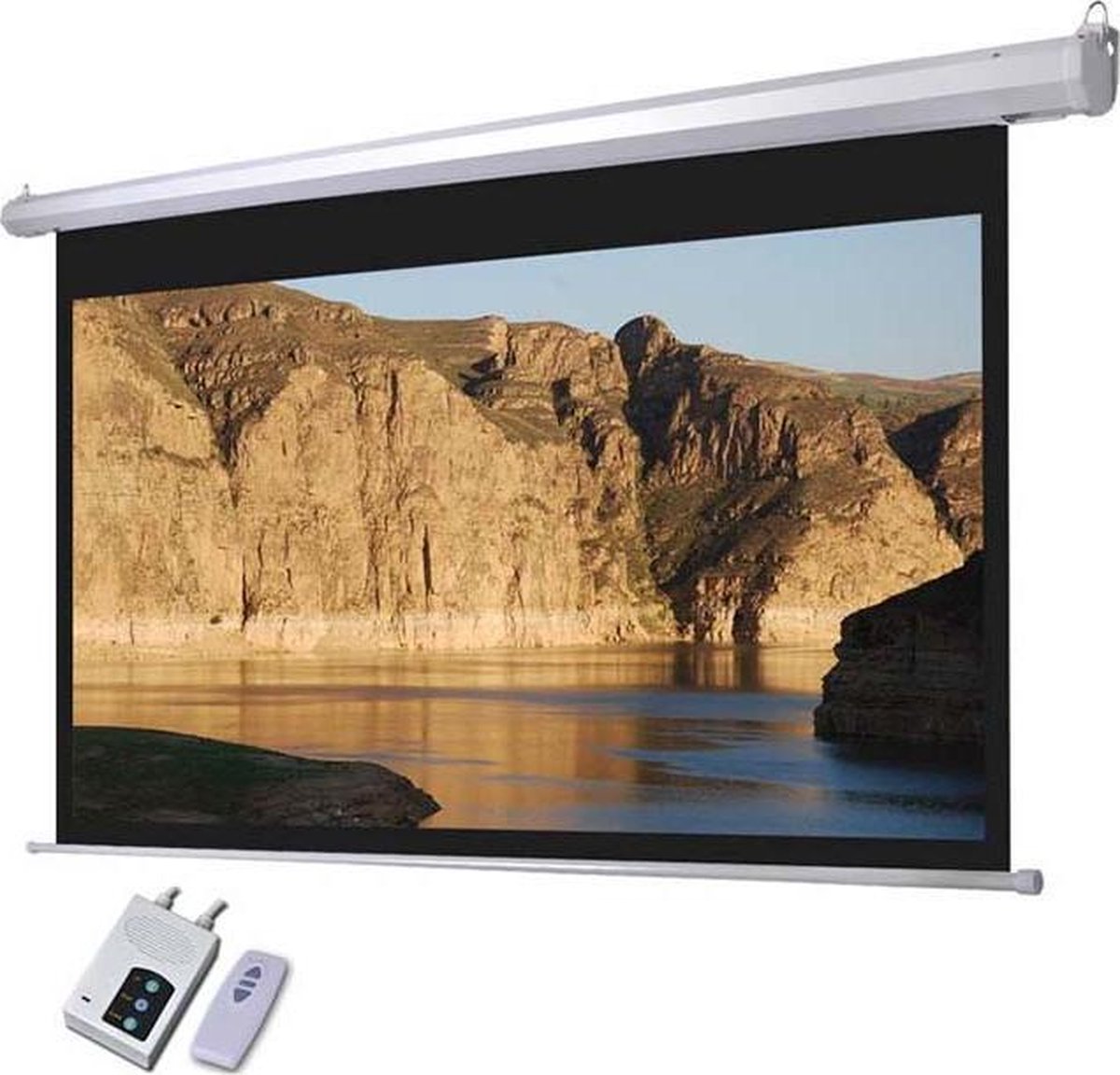 Ecran de projection électrique 138" - 305x172 - 16:9 - Ecran de ...