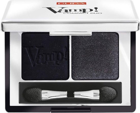 PUPA Vamp! Compact Duo Oogschaduw-007 Dark Night_#1a191f_#424045 | bol.com
