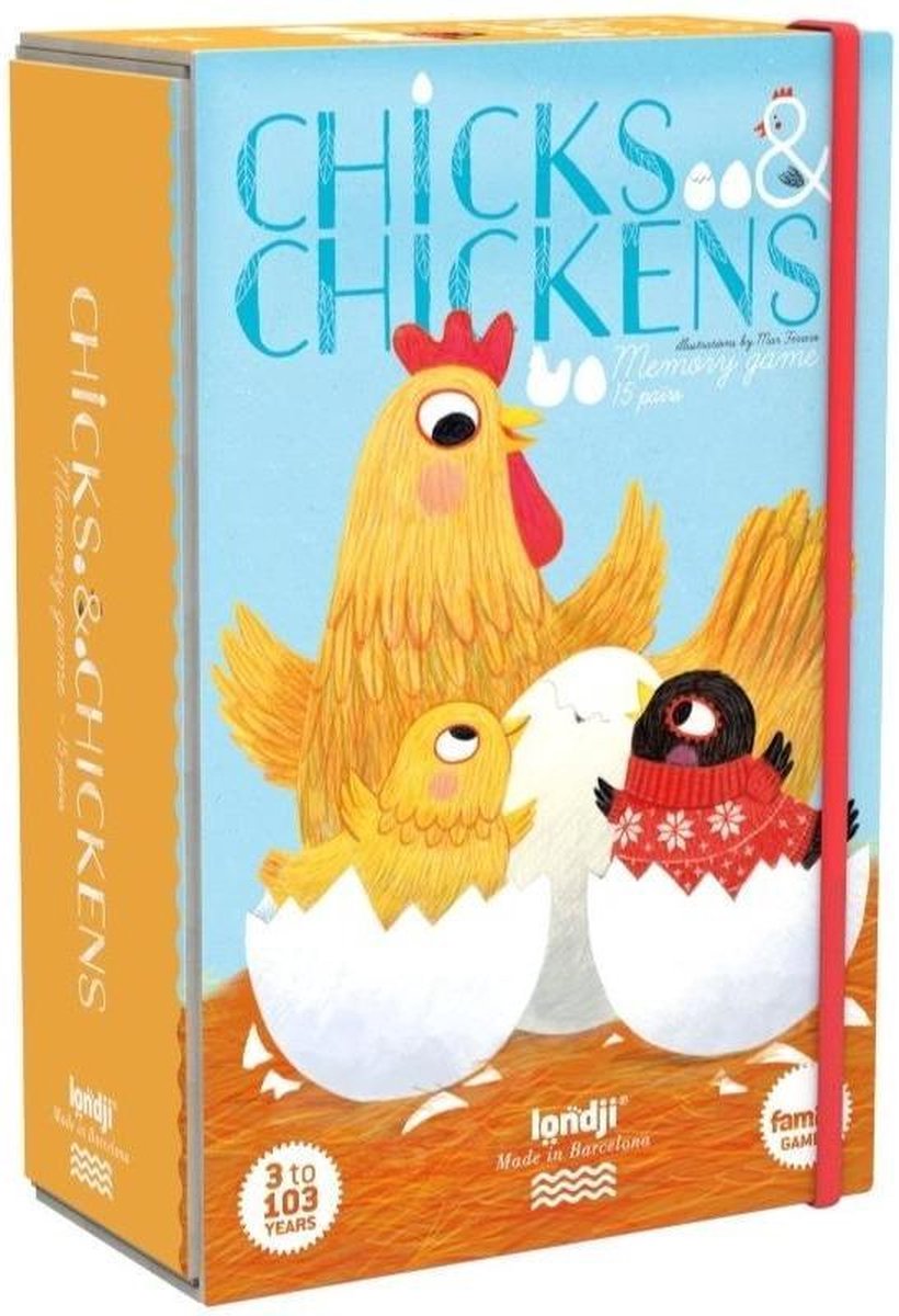 Chicks and chickens memory (3+) - Londji | Games | bol.com