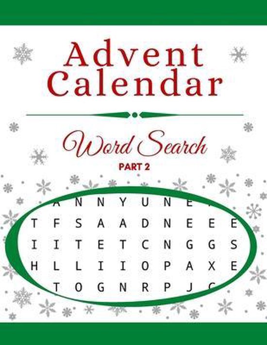Advent Calendar Word Search | bol