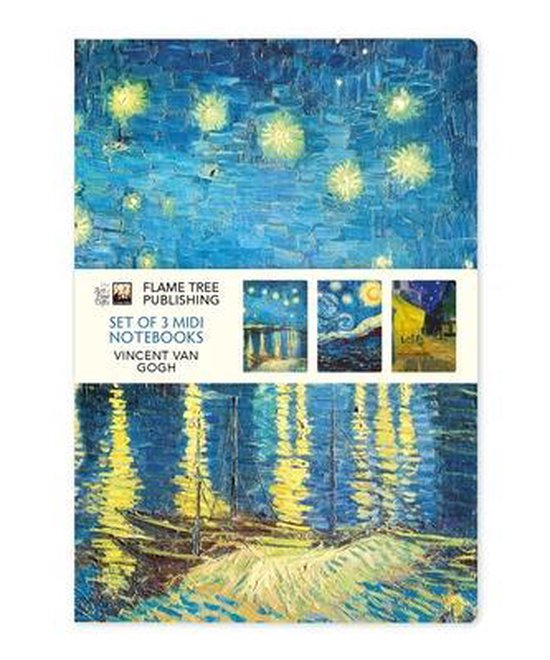 Vincent van Gogh Set of 3 Midi Notebooks | bol.com