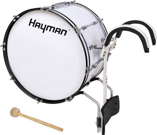 Grote trom / Overslagtrom Hayman MDR-2212 Wit met aluminium harnas ...