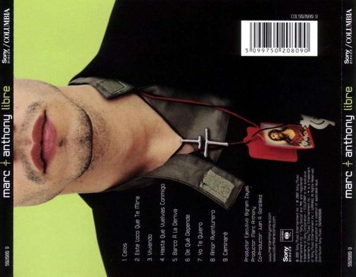 Libre (Salsa Album), Marc Anthony | CD (album) | Muziek | bol