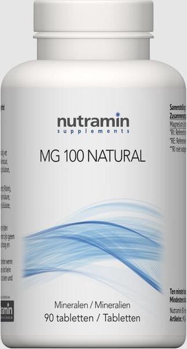 Nutramin NTM-Mg 100 - 90 Tabletten - Mineralen | bol