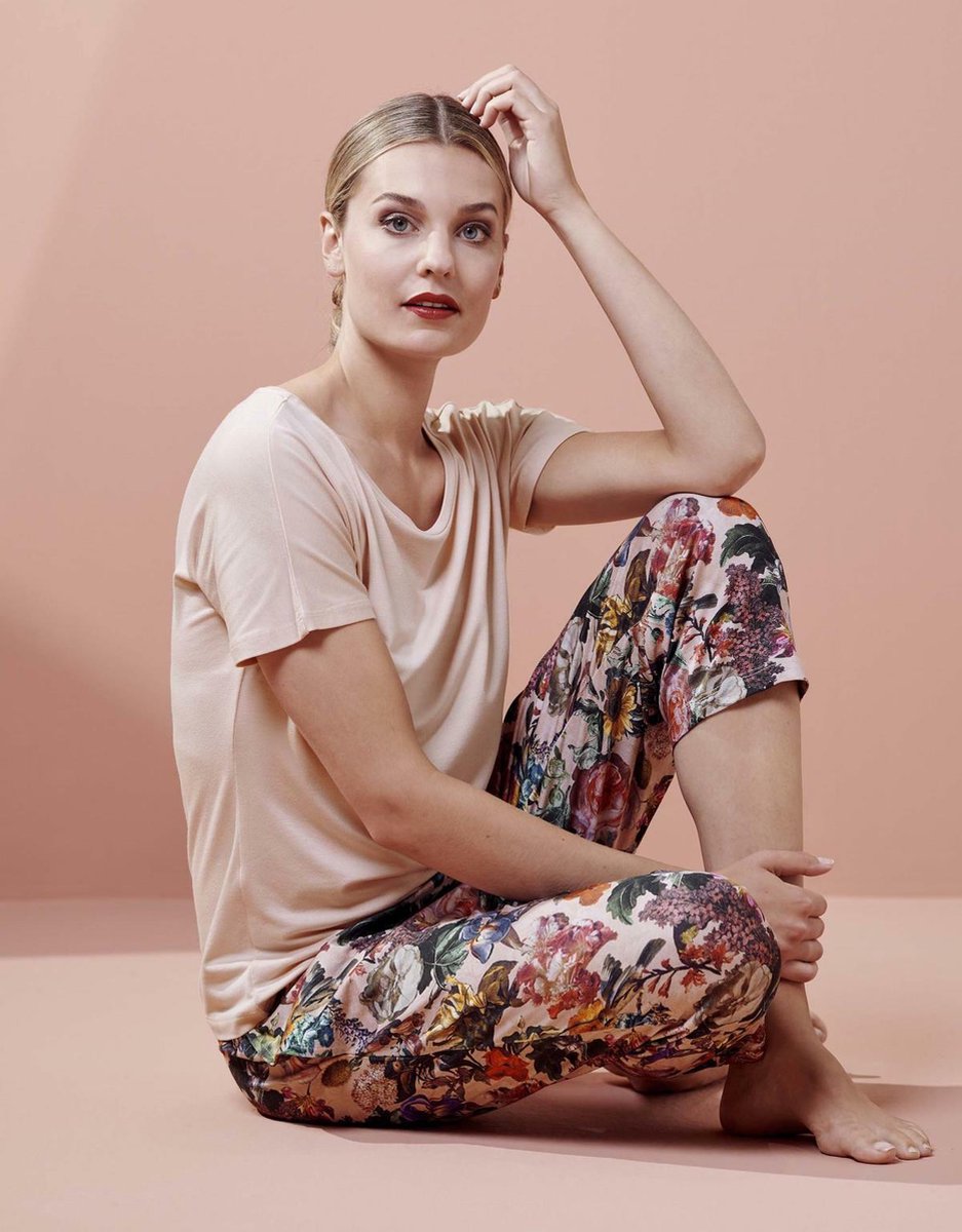 ESSENZA Ellen Uni Top Korte Mouw Rose - M | bol.com