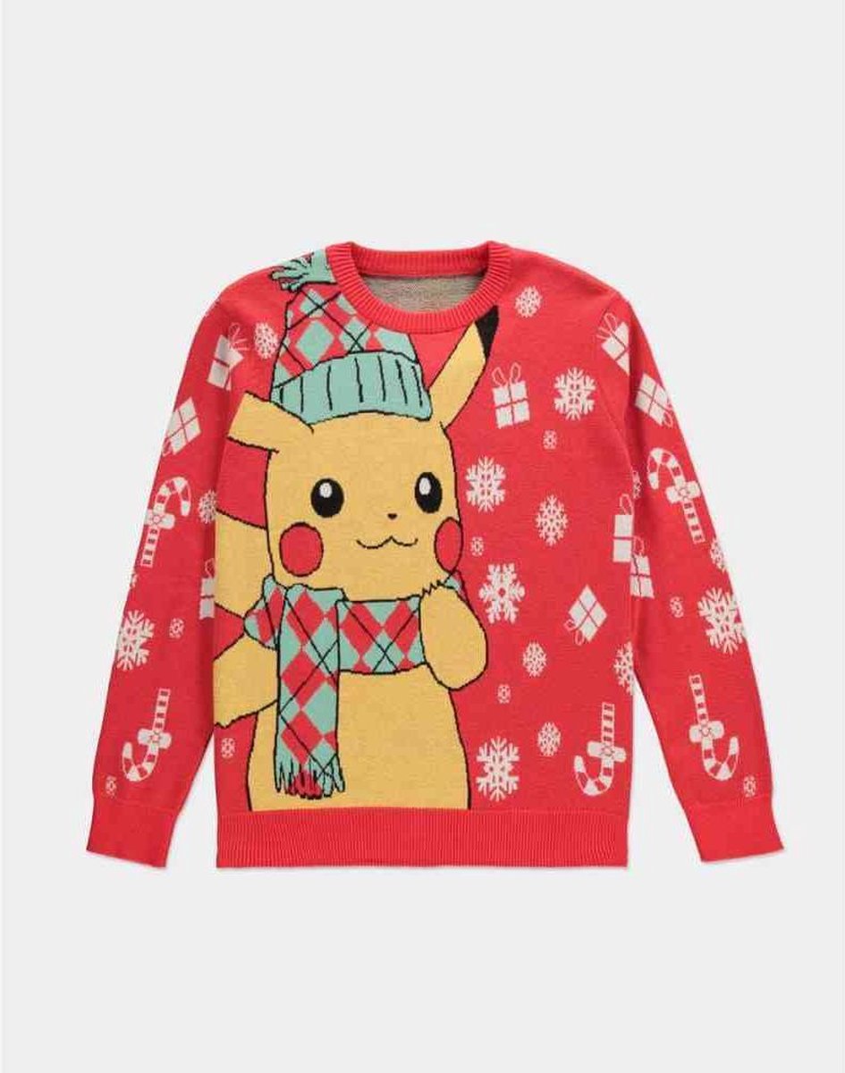 Pokémon - Knitted Christmas Jumper - XL | bol.com