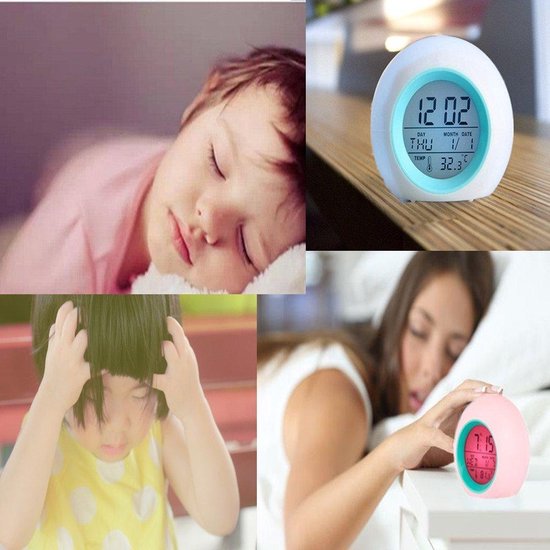 Wekker Digitaal | Multifunctionele Wekker Voor Kinderen | Wekker ...