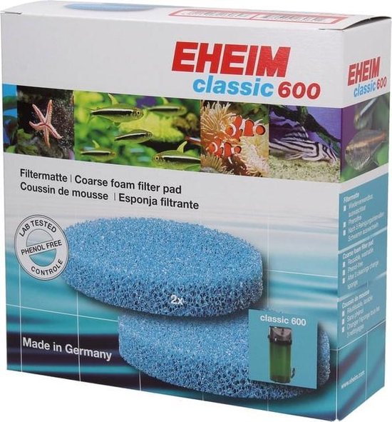 Eheim classic 600 filterschuim - Type: Grof - 2 stuks | bol