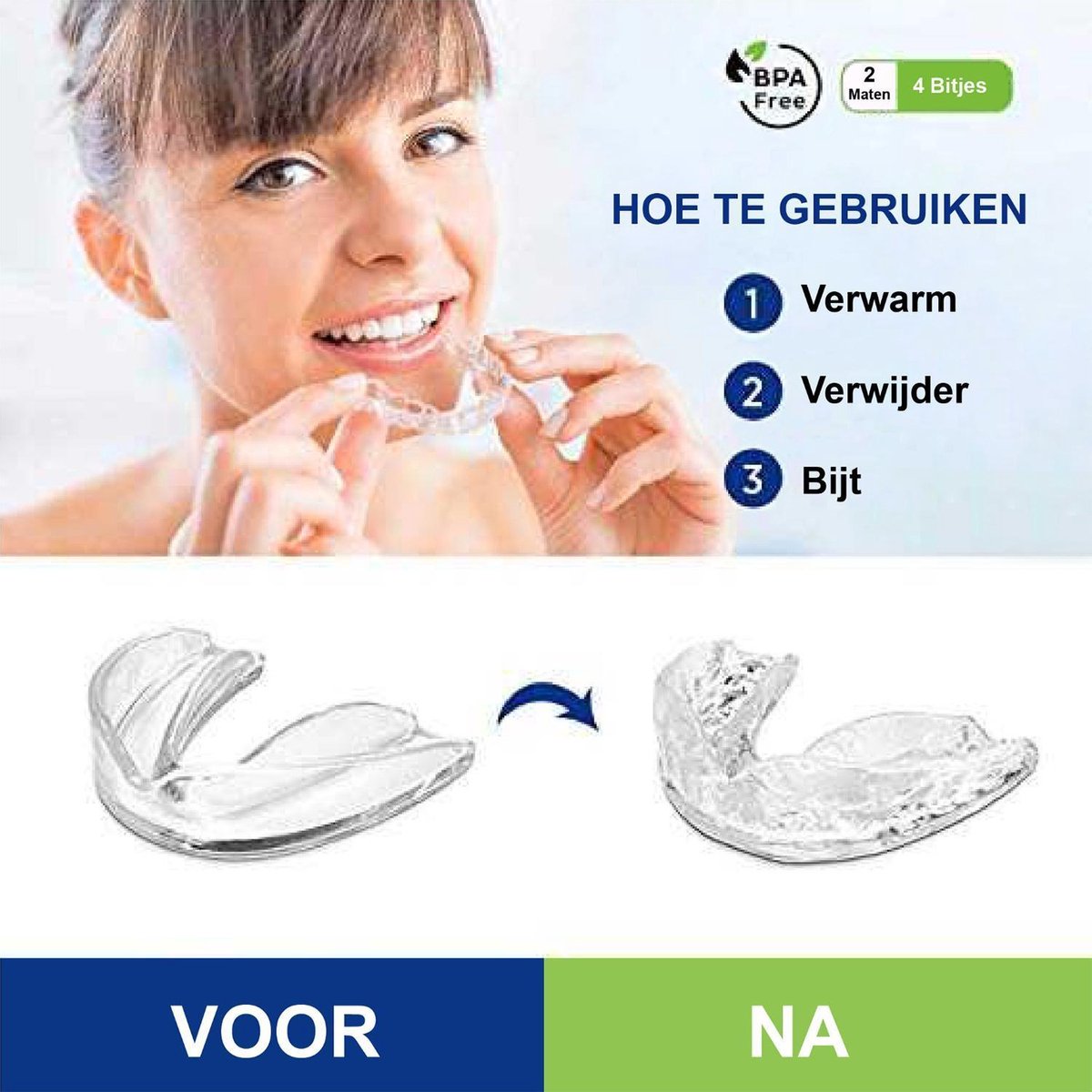 Bitje - 4 stuks - Knarsbitje - Bitjes Set - Bitje Vechtsport - Hockey ...