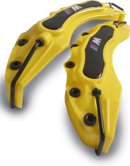 BMW Remklauw Cover | Brake Caliper Cover | Geel | M Logo | Universeel ...