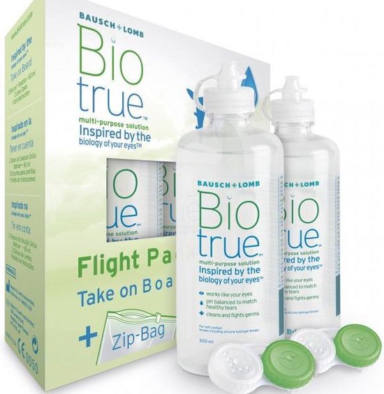 Biotrue multi-purpose solution Flight Pack | bol