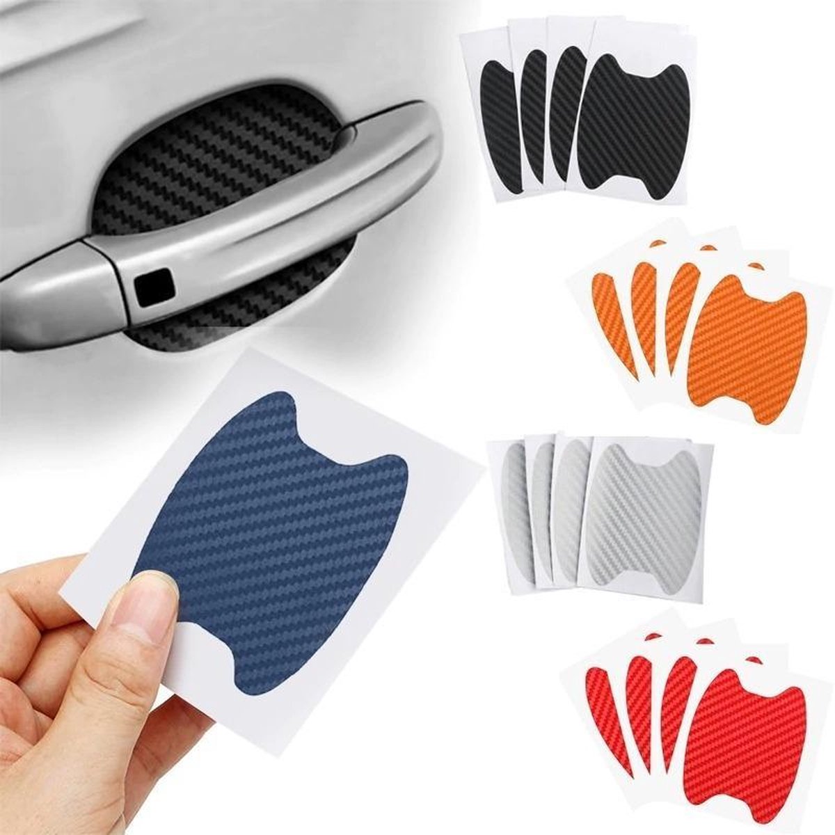 Autodeur sticker - Autodeur bescherming - Autohandgreep sticker - Anti ...
