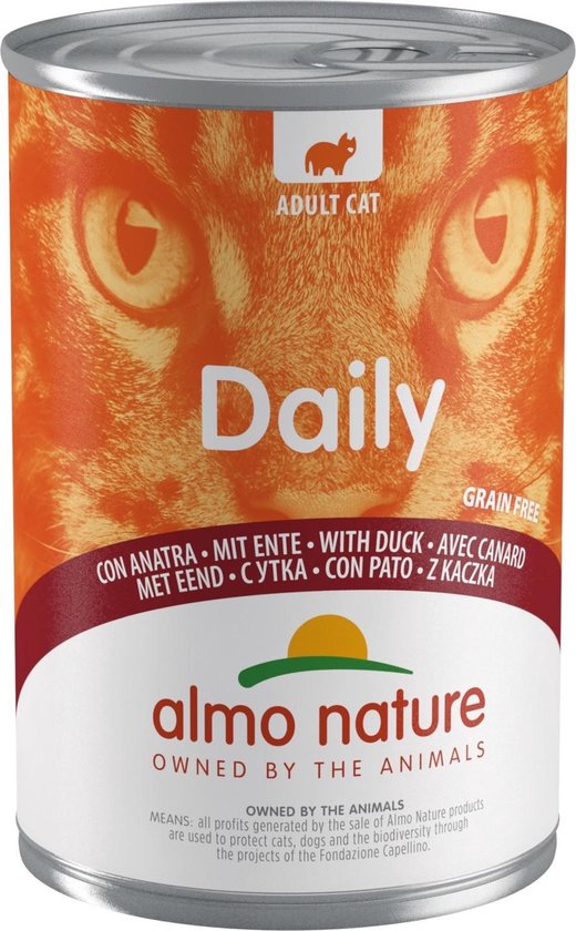 Almo Nature 400 g - - Eend | bol.com