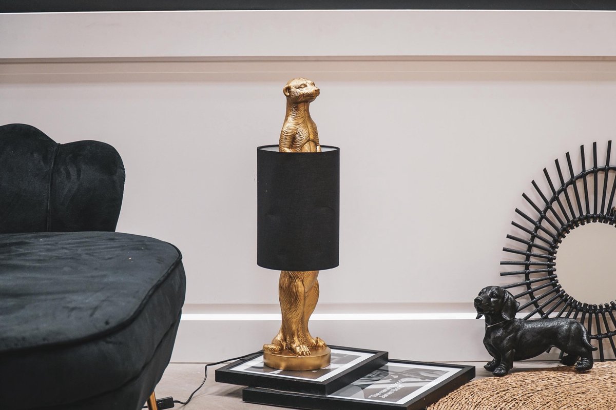 Housevitamin Meerkat lamp Goud | bol.com