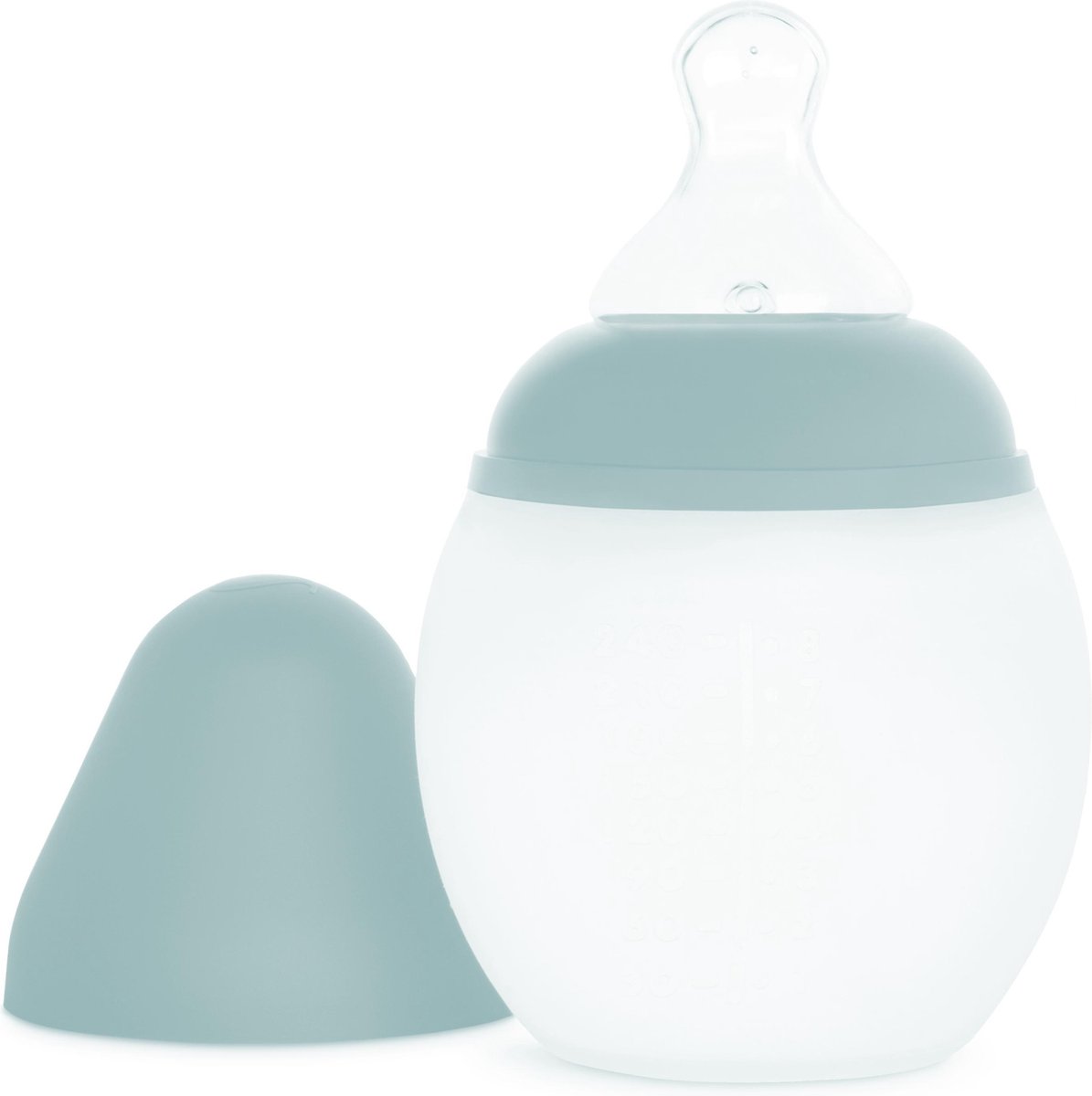 Silicone Babyfles 150 ml (05 Oz) Ivy Green | Elhée | bol.com