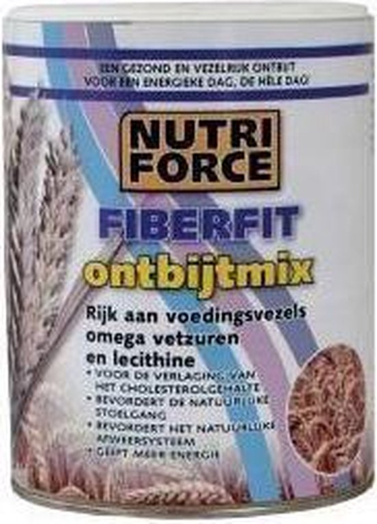 Nutriforce FiberFit Ontbijtmix - 380 gr | bol