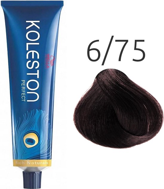 Wella Professionals Koleston Perfect - Haarverf - 6/75 Deep Browns ...