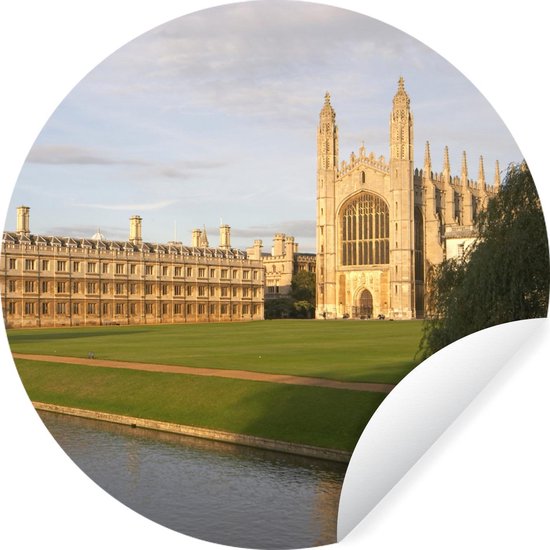 Sunshine at the English University of Cambridge Wall Circle Sticker ...