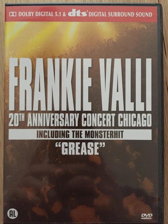 Frankie Vall 20th anniversary concert chicago (dvd tweedehands film ...