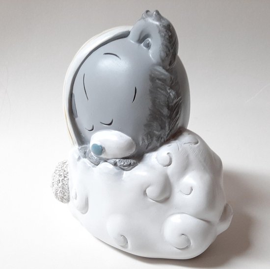 Spaarpot beer met slaapmuts op wolk voor baby of kind | bol
