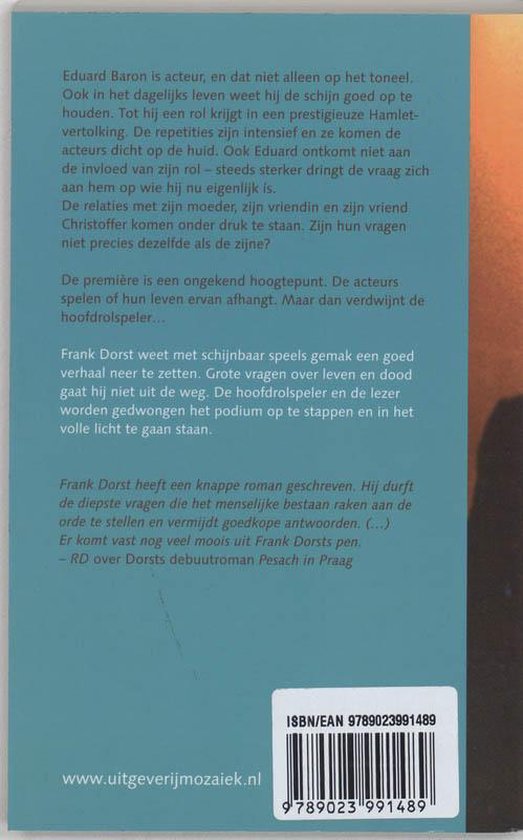 Laatste Rol, Frank Dorst | 9789023991489 | Boeken | bol
