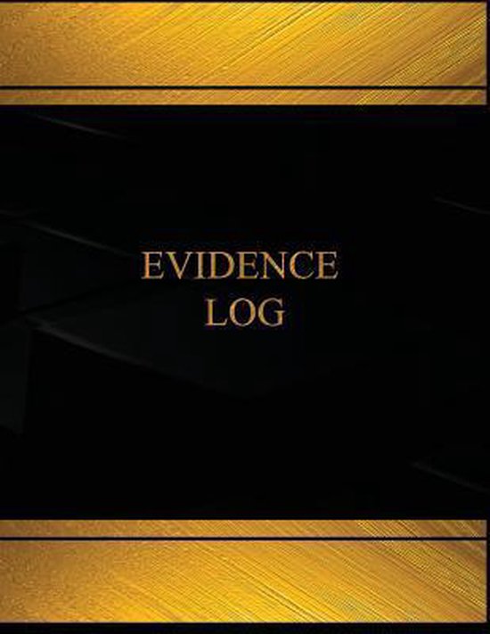 Evidence Log (Log Book, Journal -125 Pgs,8.5 X 11 Inches), Centurion ...