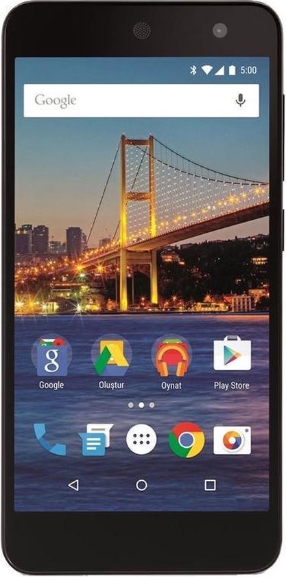 General Mobile Android One Single SIM 4G 16GB Zwart | bol.com