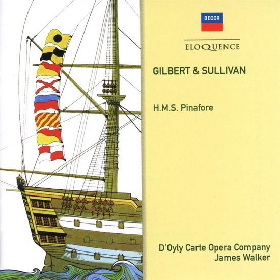 Gilbert & Sullivan: Hms Pinafore, James Walker | CD (album) | Muziek | bol
