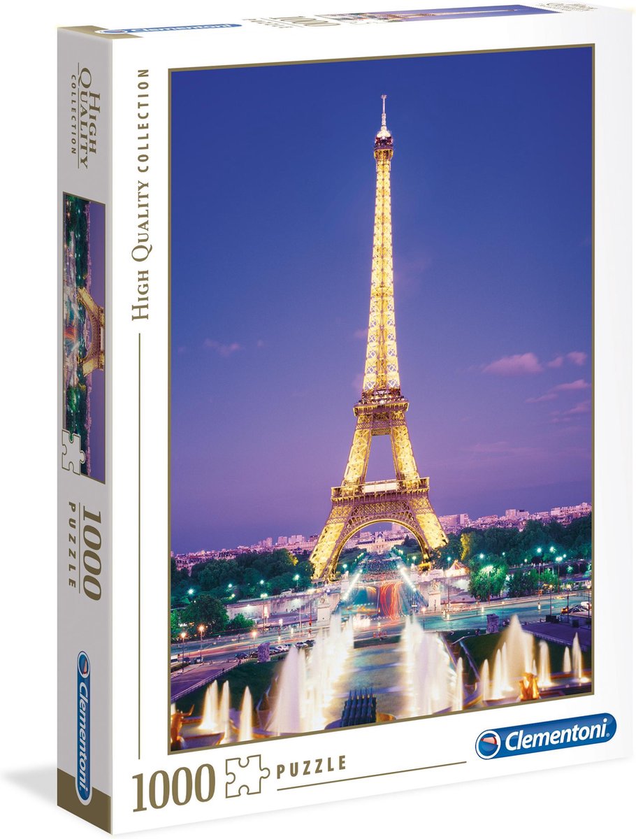 Clementoni - High Quality Collection puzzel - Paris - 1000 stukjes ...
