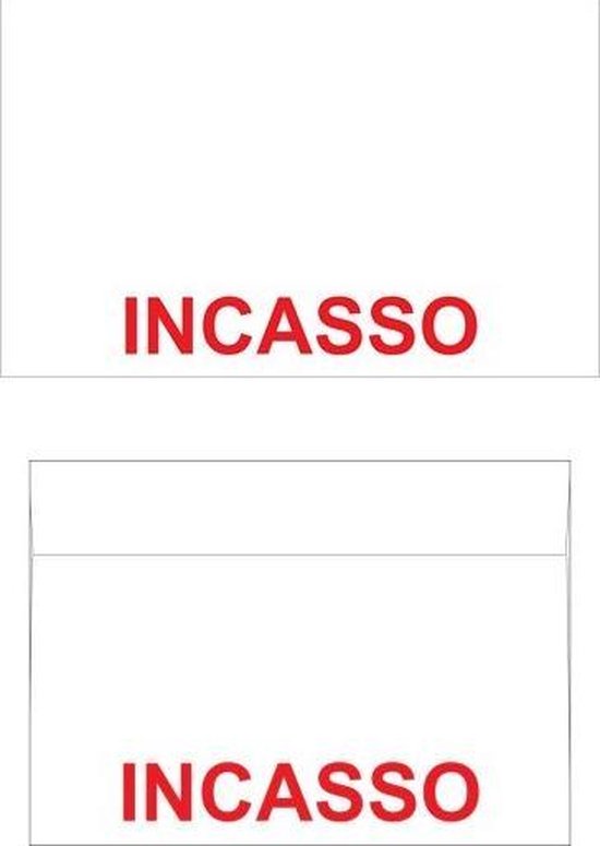 Incassobrief - C5 - 229mm x 162mm - 10 stuks | bol.com