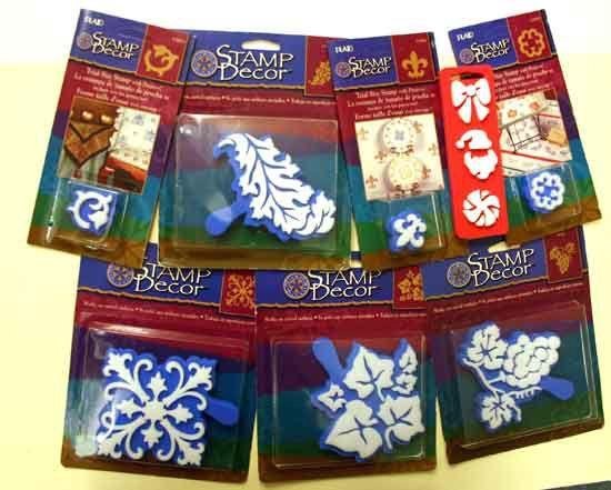 Foam Stempel Set - Stamp Decor - Ca. 8 Verschillende stempels | bol.com