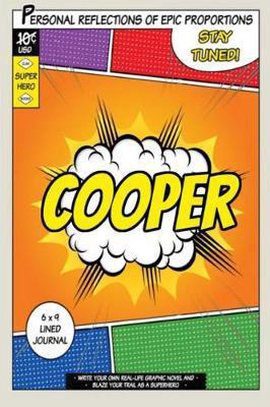 Superhero Cooper | 9781545314852 | One Jacked Monkey Publications ...