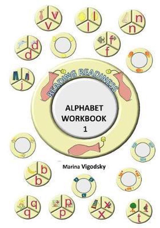 Reading Readiness Alphabet Workbook 1, Marina Vigodsky | 9781725025158 ...