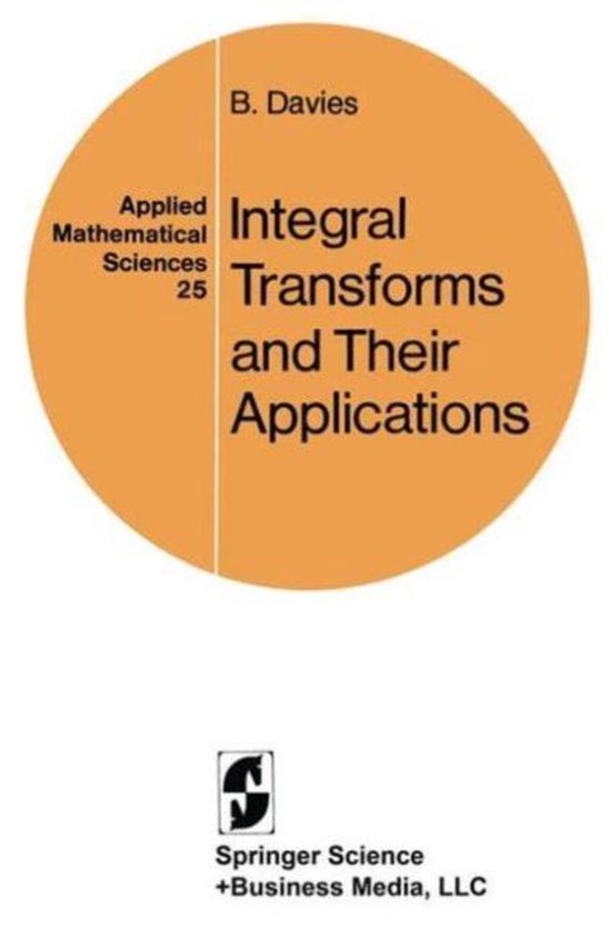 Integral Transforms and Their Applications | 9780387903132 | Brian ...