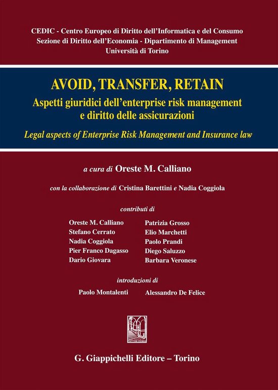 Avoid, transfer retain (ebook), Nadia Coggiola | 9788892156104 | Boeken ...