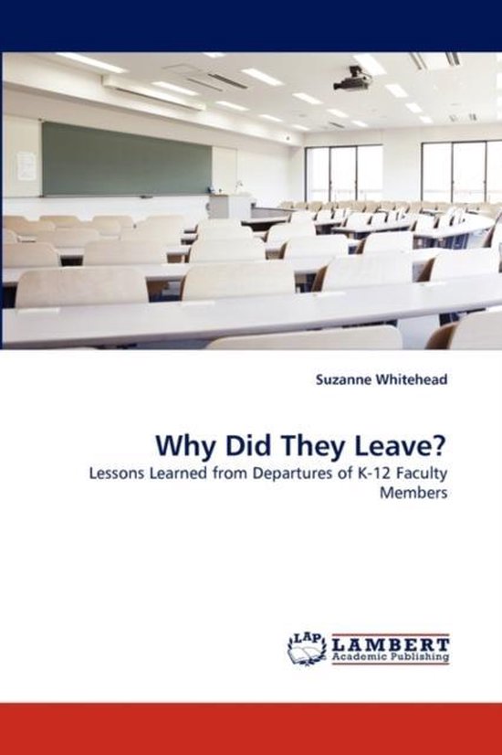 Why Did They Leave? | 9783838378077 | Suzanne Whitehead | Boeken | bol