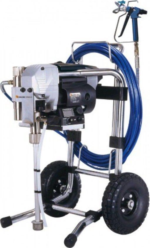 FeramoTools Verfspuitsysteem FE3001 Airless Verfpomp PRO, Plunjerpomp ...