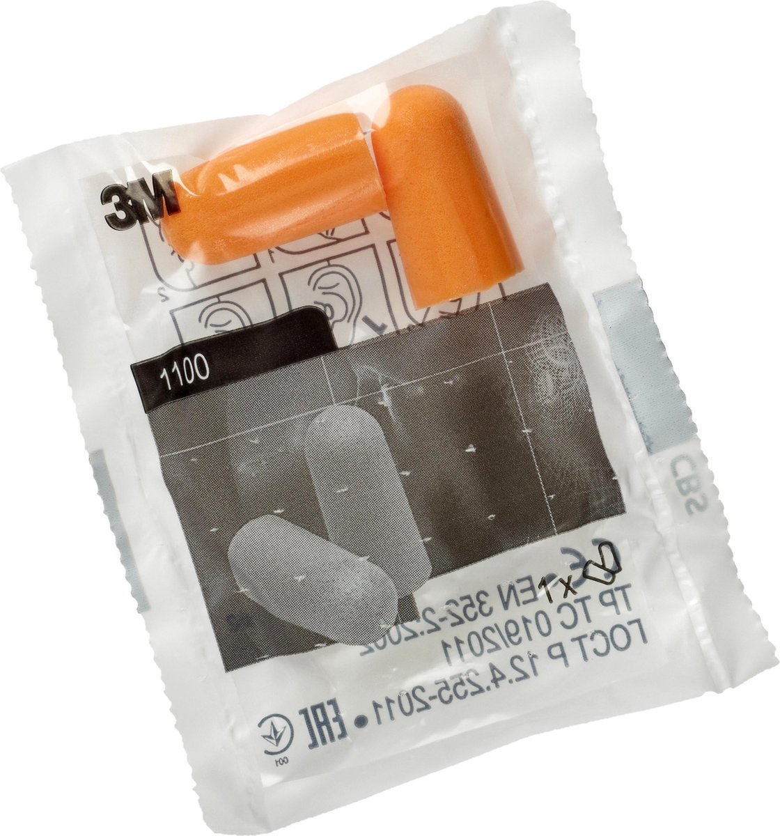 3M Oordoppen 1100 Wegwerp 37dB(A) - 200 paar | bol.com