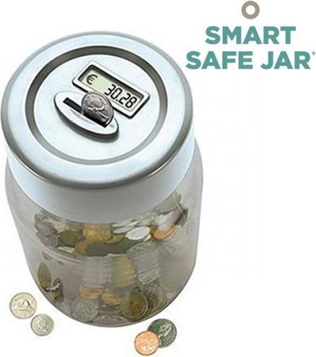 Smart Safe Jar Elektronische Digitale Spaarpot | bol.com