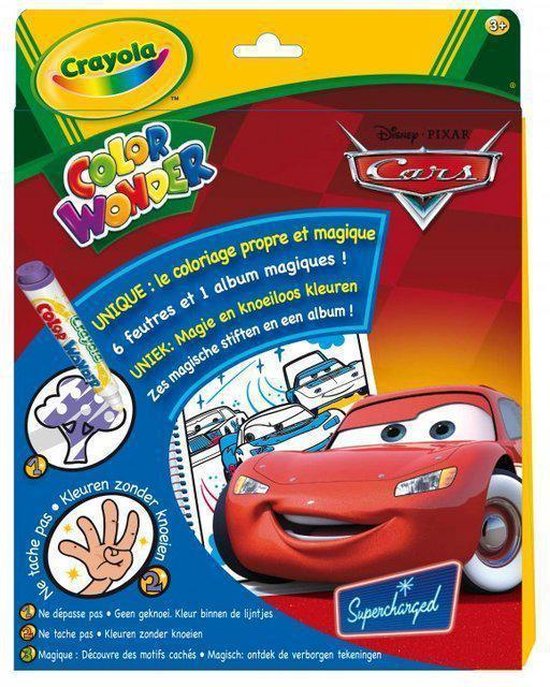 "Crayola Color Wonder ""Cars""" | bol.com
