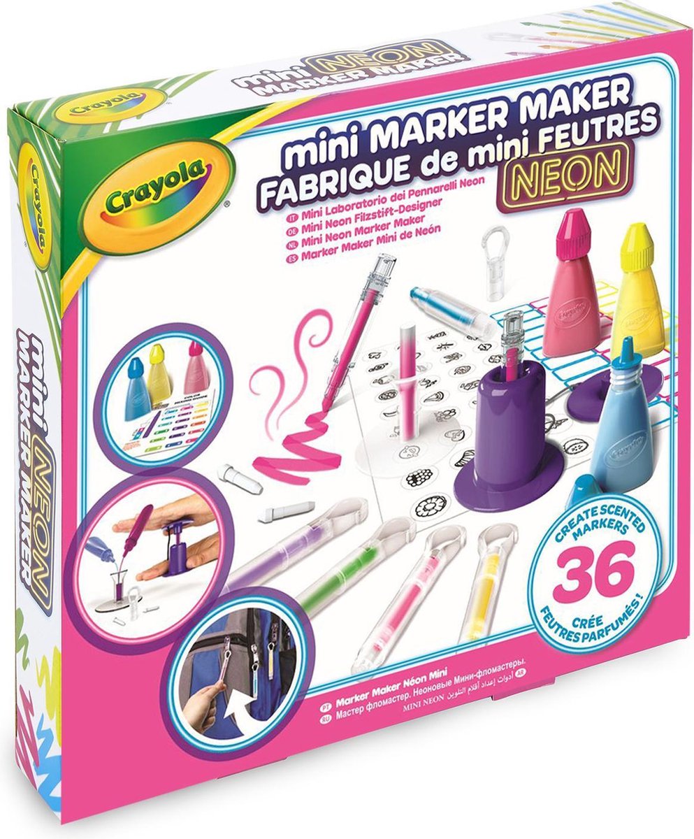 Crayola Marker Maker - Maak zelf geurstiften | bol.com