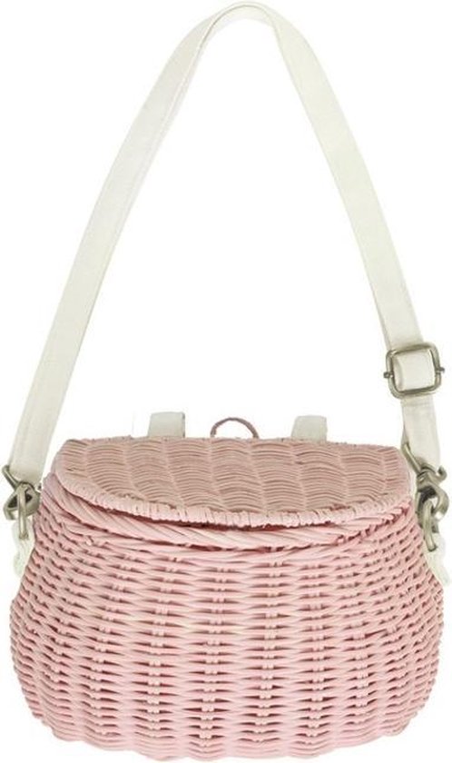 Mini Chari - mandje - Rose - Olli Ella | bol.com