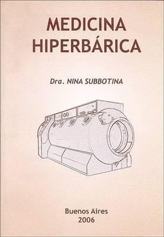 Medicina Hiperbarica | 9789870508328 | Nina Subbotina | Boeken | bol.com