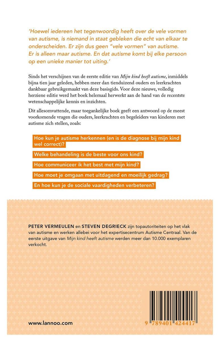 Mijn kind heeft autisme (E-boek) (ebook), Peter Vermeulen ...